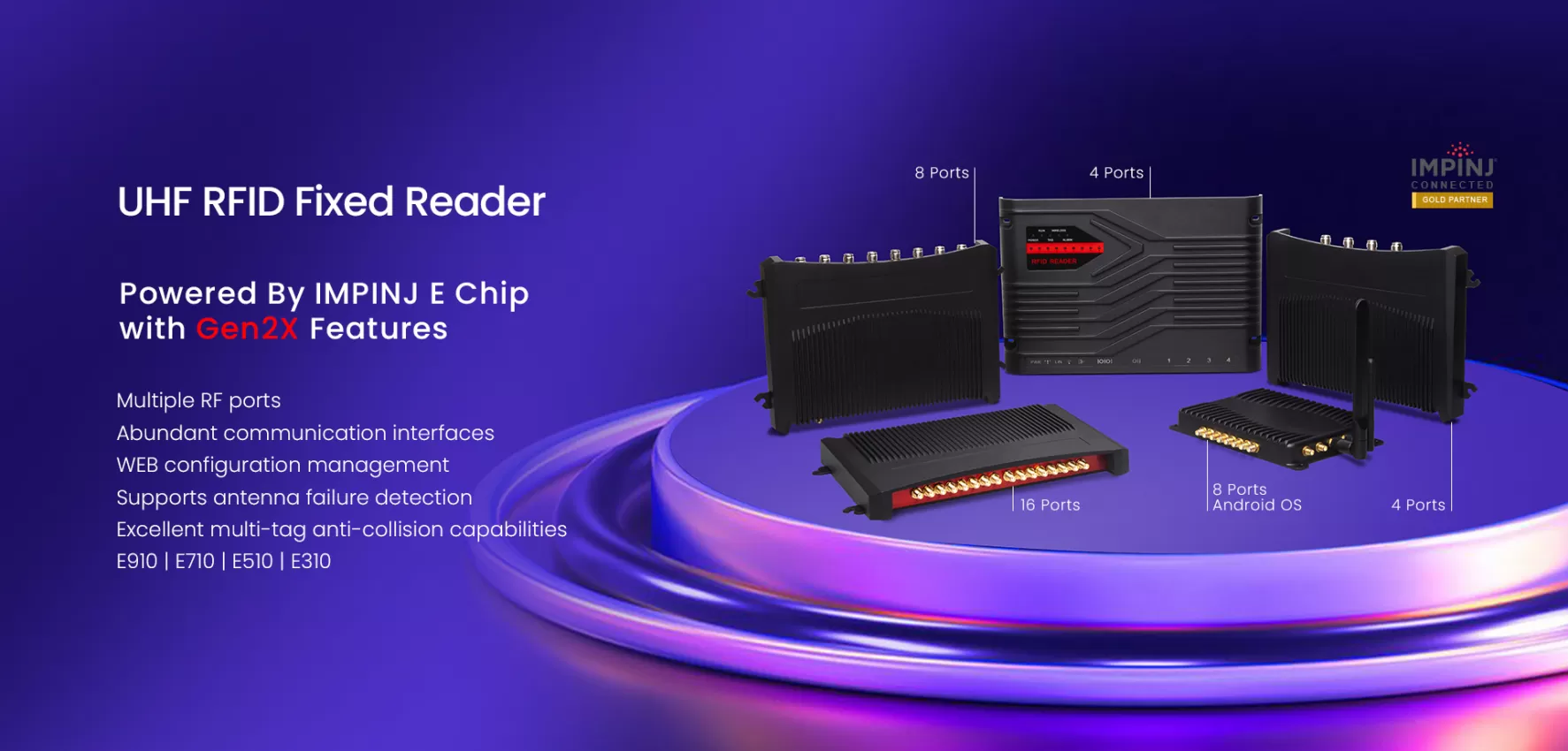 Ex10 Fixed Reader (16-Port)